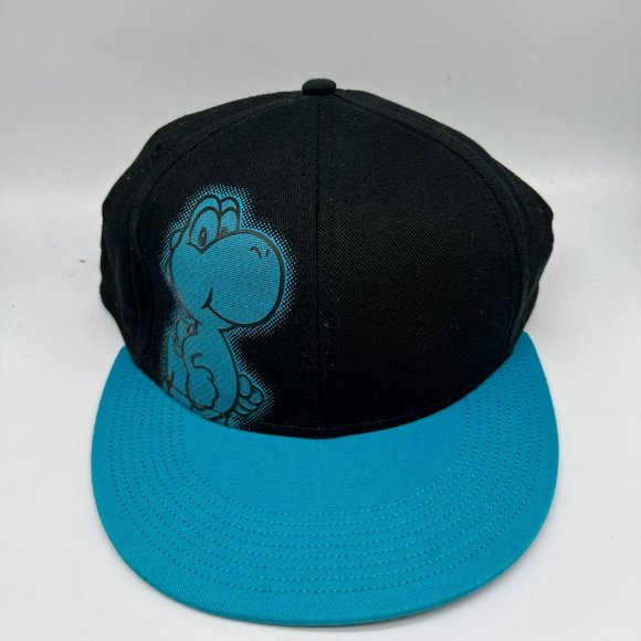 Nintendo | Accessories | Super Mario Nintendo Yoshi Lxl Hat Stretch ...